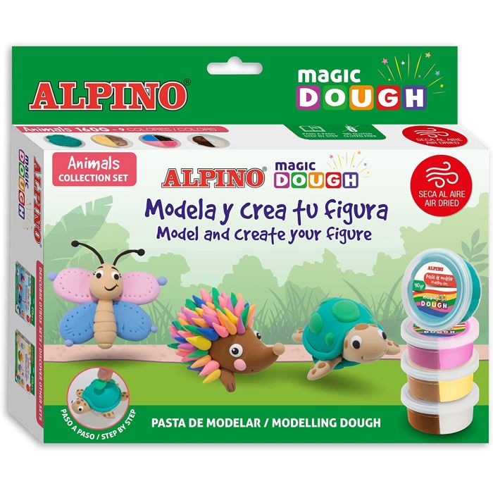 ️ Set plastilina magica ALPINO Magic Dough - Animals